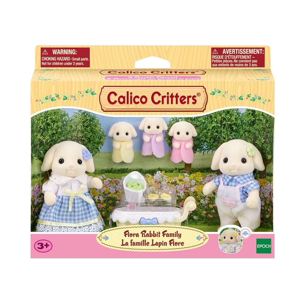 Calico Critters Flora Rabbit Family | Calico Critters | Kol Kid