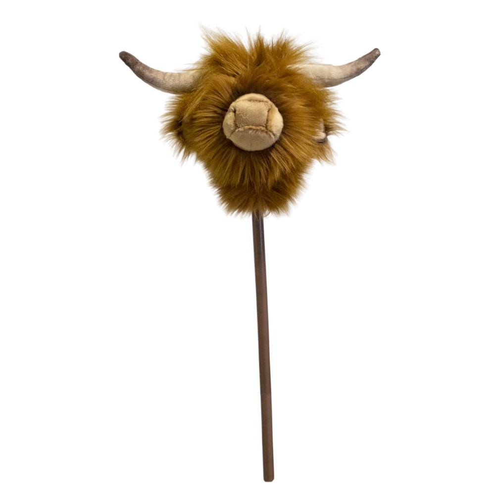 Wild & Soft Highland Cow Stick Animal – Kol Kid