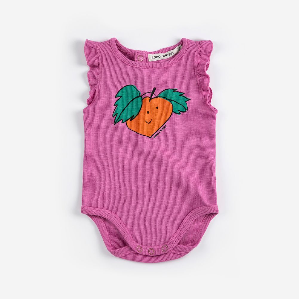 Bobo Choses Baby Tangerine Ruffled Body – Kol Kid