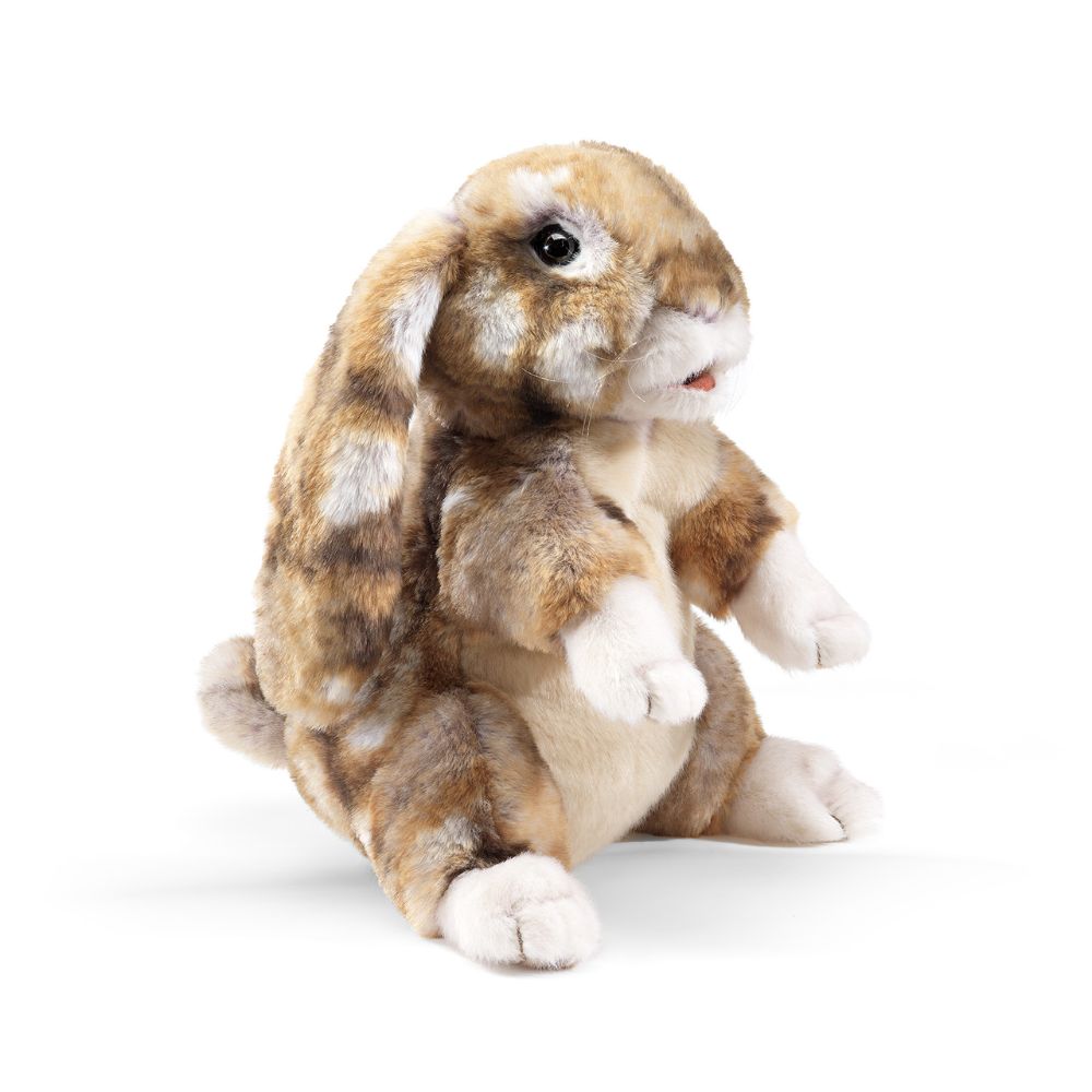 Hand Puppet- Silk Bunny Rabbit – Kol Kid