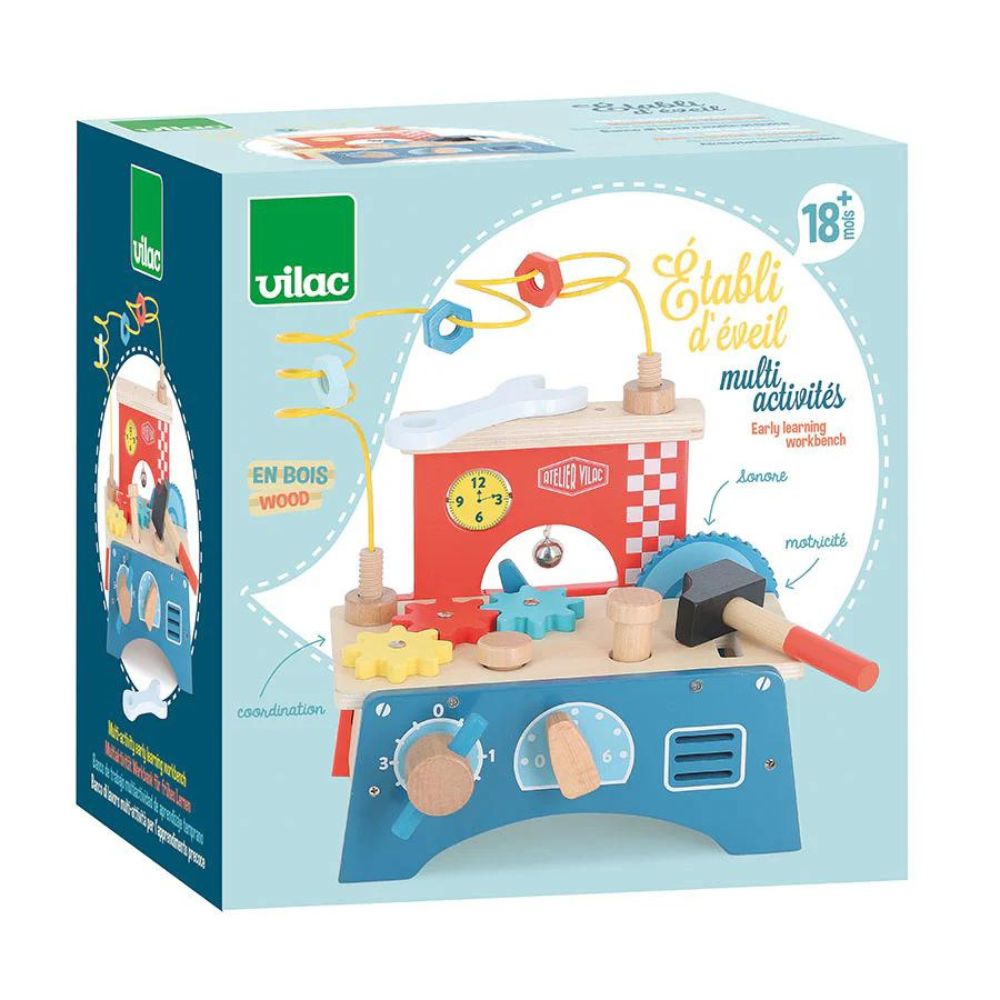 Vilac Construction - Early Learning Work Bench | Vilac | Kol Kid