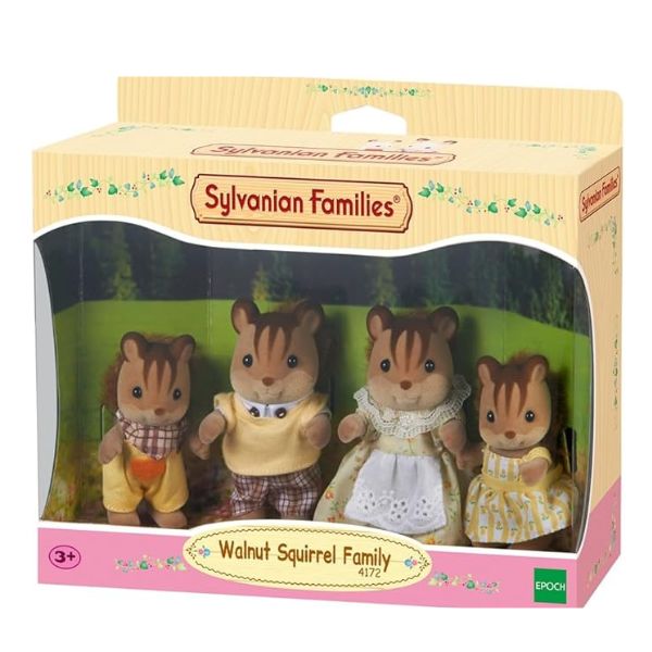 Calico Critters Walnut Squirrel Family TR – Kol Kid